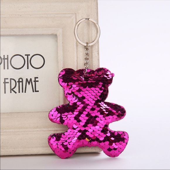 Accessories | Teddy Bear Sequin Keychains | Poshmark